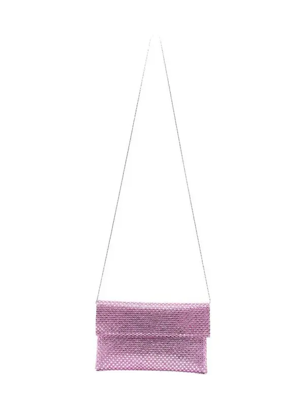 TWENTY FOURHAITCH Morna Chain-strap Clutch Bag - Pink
