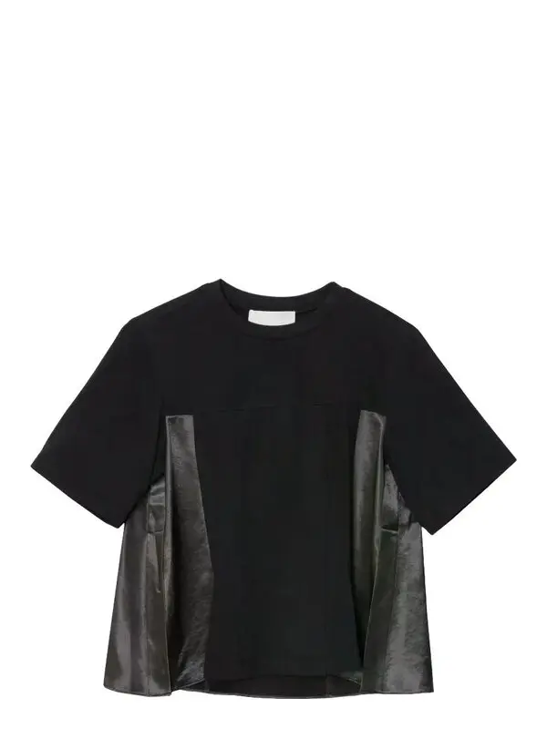 3.1 Phillip Lim Panelled T-shirt - Black