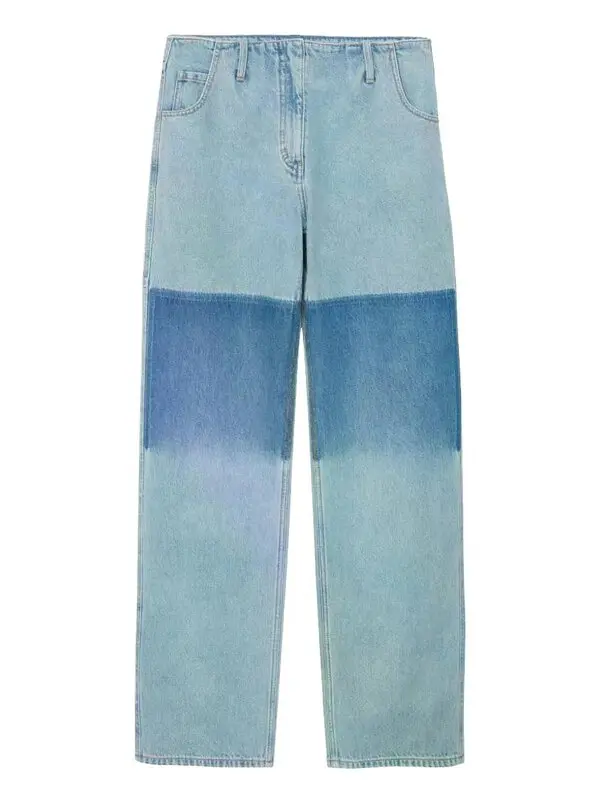 3.1 Phillip Lim Colourblock Trousers - Blue