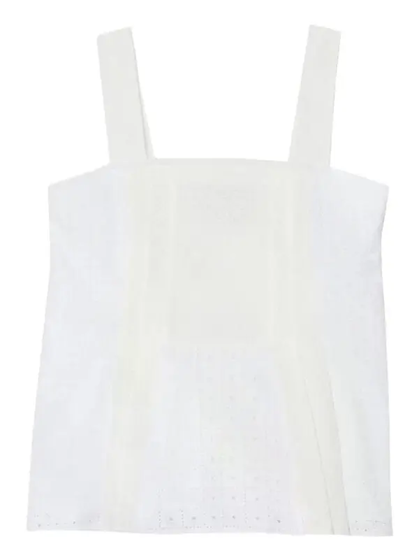3.1 Phillip Lim Square-neck Top - White