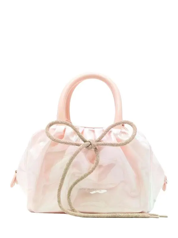 Simone Rocha Mini Gathered Bow Tote Bag - Pink