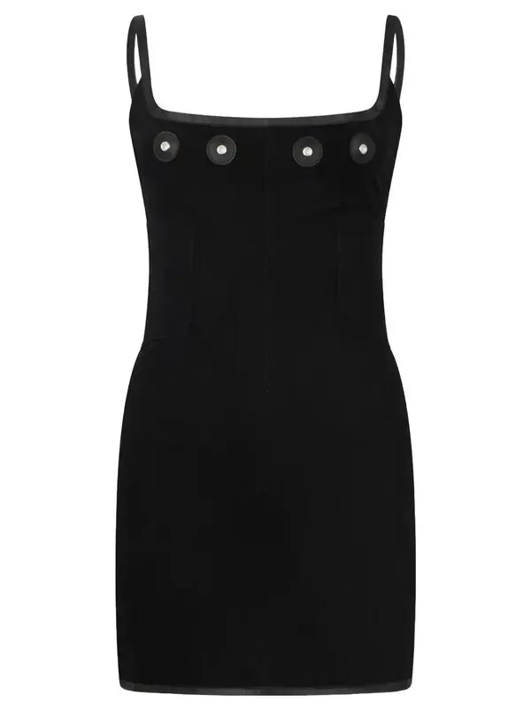 Dsquared2 Studded Mini Dress - Black