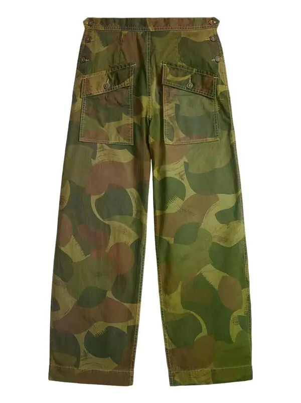Ralph Lauren Camouflage-print Trousers - Green