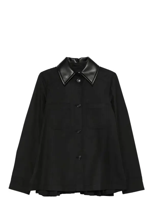 Sportmax Boxy Collar Jacket - Black