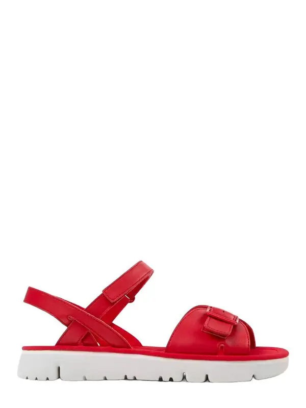 Camper Oruga Buckle Sandals - Red