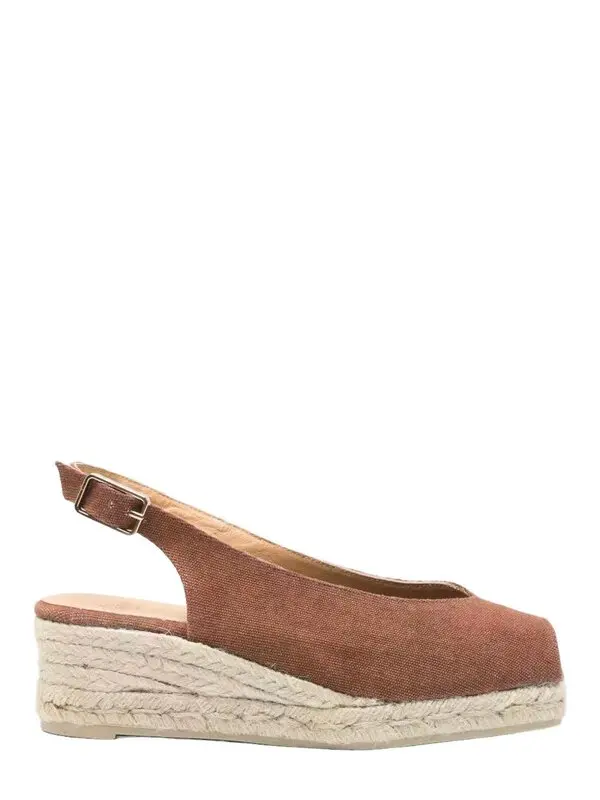 CastaÑer Dosalia Wedge Espadrilles - Brown