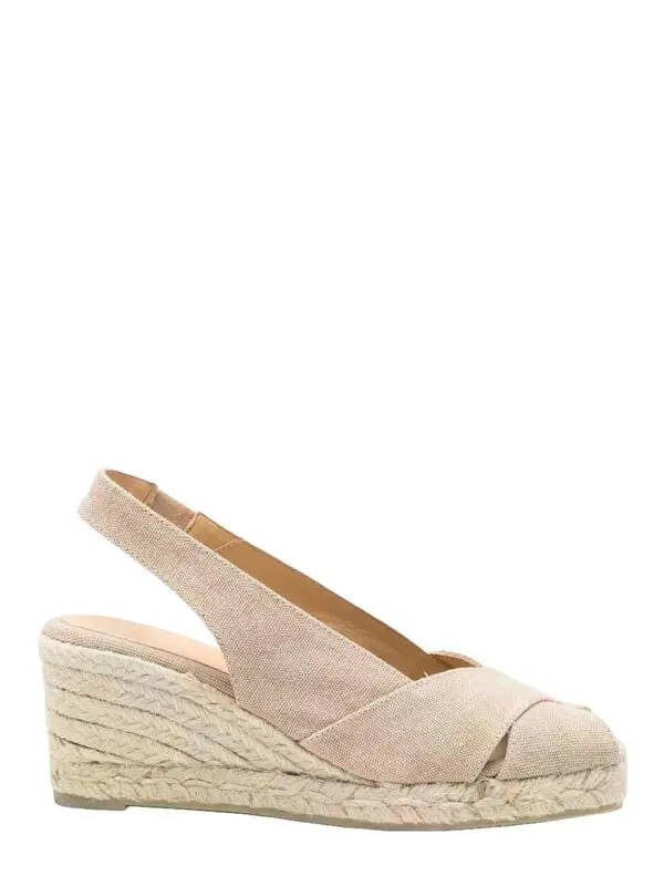 CastaÑer Diana Wedge Espadrilles - Neutrals