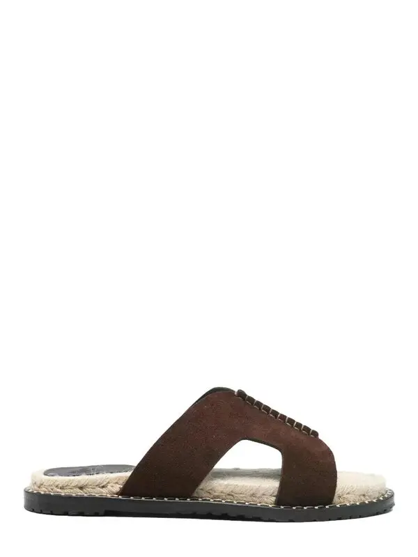 CastaÑer Piti Cut-out Sandals - Brown