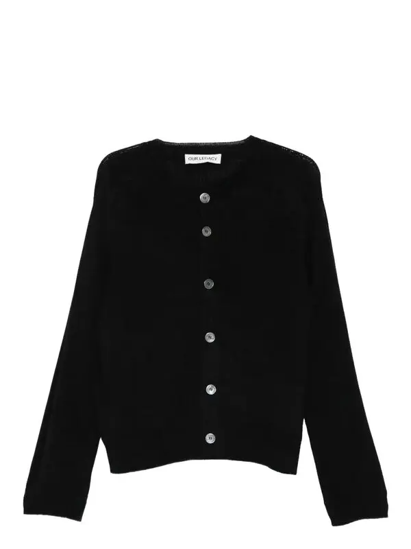 Our Legacy True Cardigan - Black