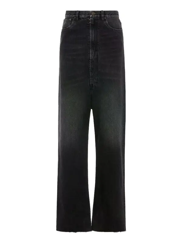 MAISON MARGIELA Belt-loops Five-pocket Jeans - Black