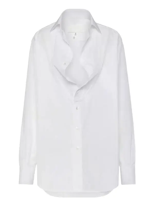 MAISON MARGIELA Long-sleeved Shirt - White
