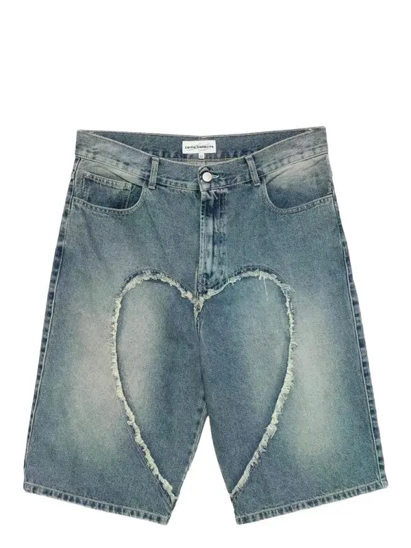 CARNE BOLLENTE Denim Shorts - Blue