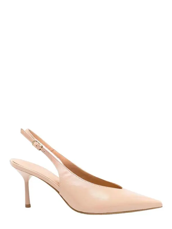 THE SELLER Pointed Slingback Pumps - Neutrals