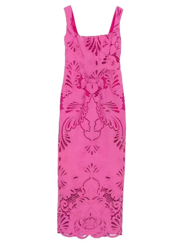 Giuseppe Di Morabito Scalloped Cut-out Maxi Dress - Pink