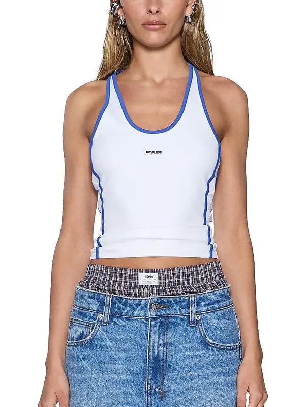 Ksubi Sott Idol Racer Tank Top - White