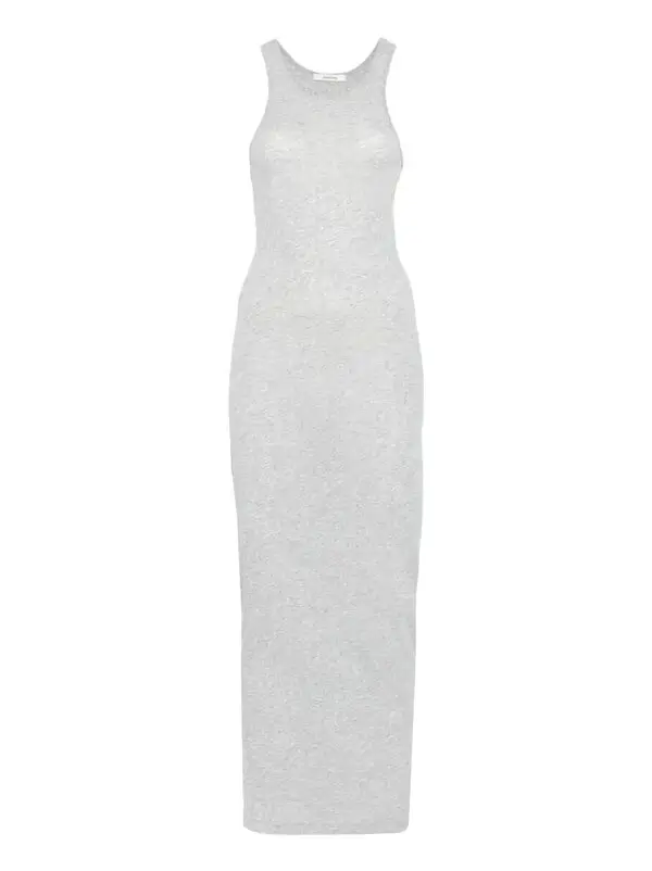ENTIRE STUDIOS Crew-neck Tank Maxi Dress - Grey