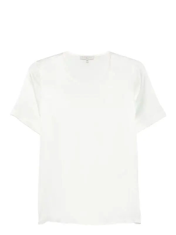 Antonelli Firenze Creta Short-sleeve Blouse - White
