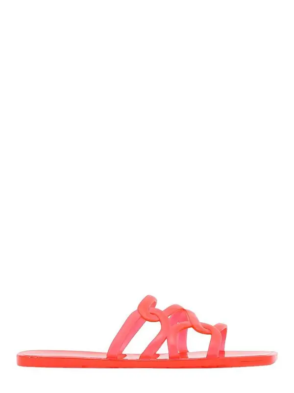 REISS Asymmetric Jelly Slides - Pink