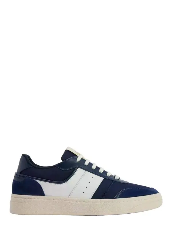 GIUSEPPE ZANOTTI Gz Thor Leather Sneakers - Blue
