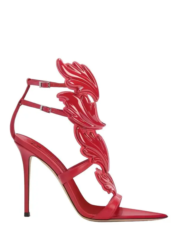 GIUSEPPE ZANOTTI Strap Sandals - Red