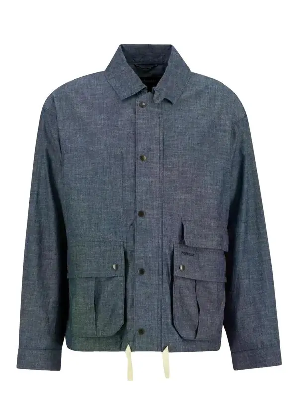 Barbour Modified Westoe Flap-pocket Cotton Jacket - Blue