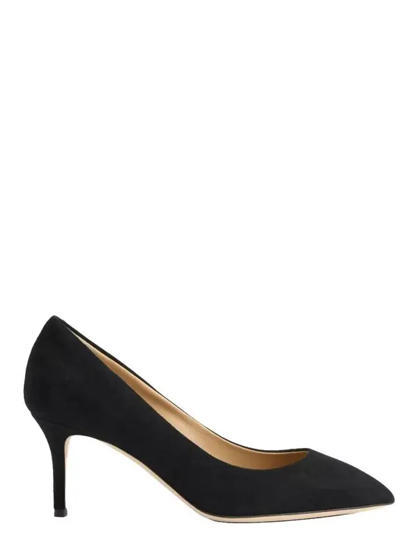 GIUSEPPE ZANOTTI Lucrezia Suede Pumps - Black