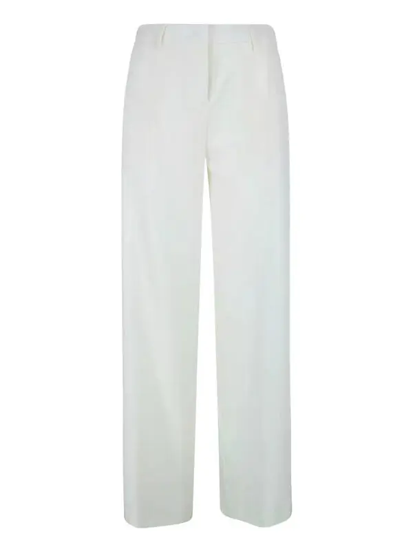 Fabiana Filippi Embellished Wide Leg Trousers - White