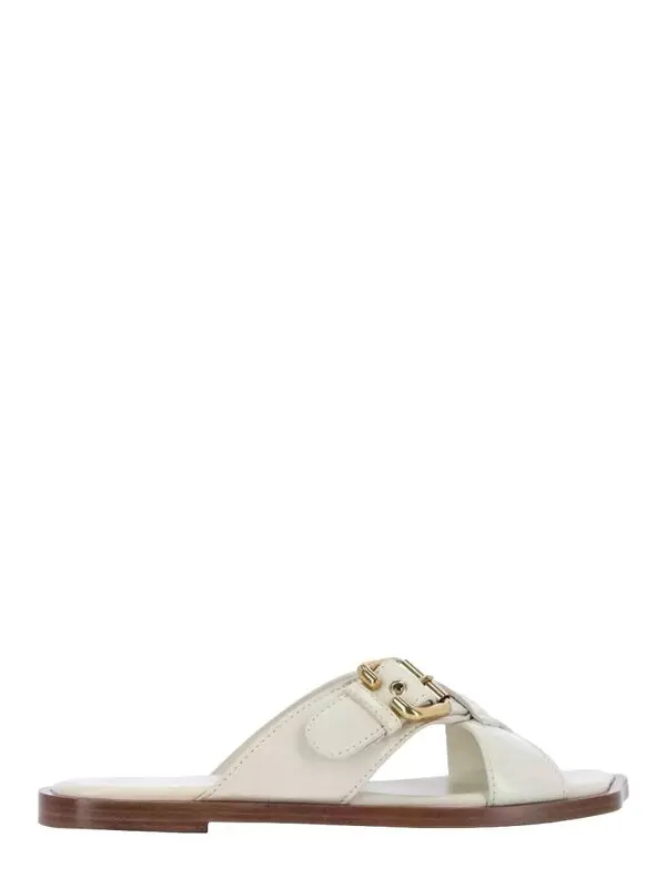 Chloé Flat Sandals - Neutrals