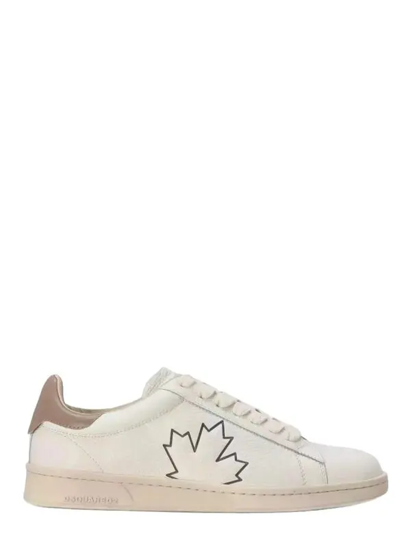 Dsquared2 Leaf-embellishment Sneakers - Neutrals
