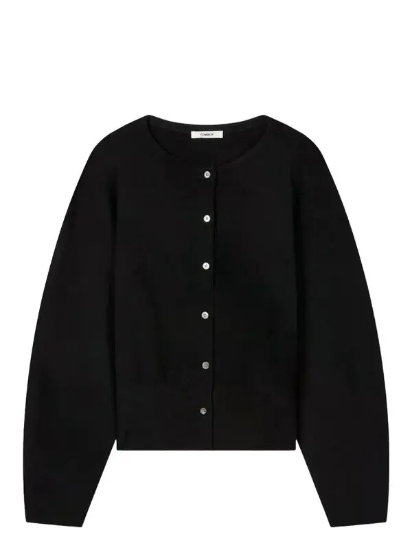 STUDIO TOMBOY Round-neck Cardigan - Black