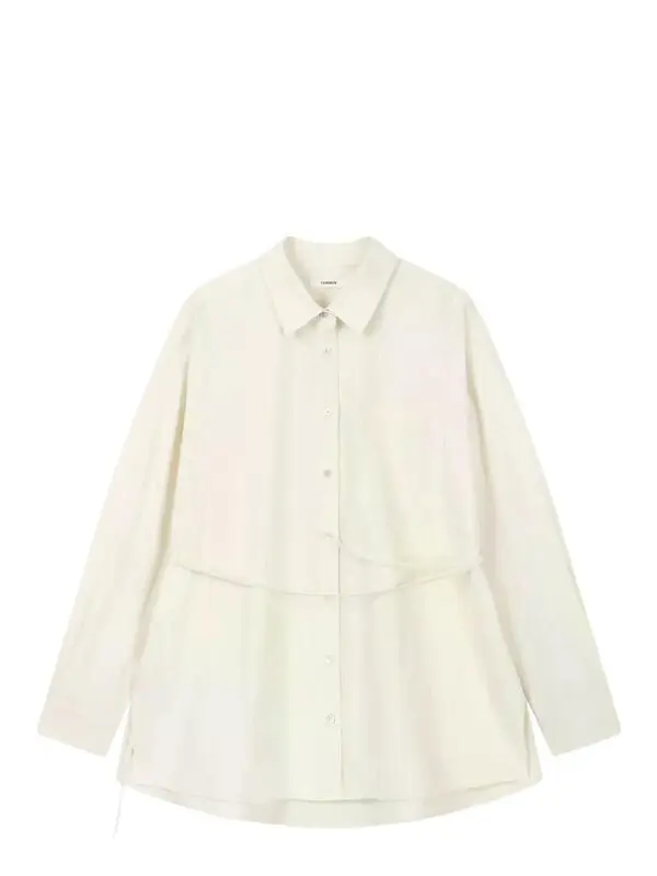 STUDIO TOMBOY Waist-tie Shirt - Neutrals