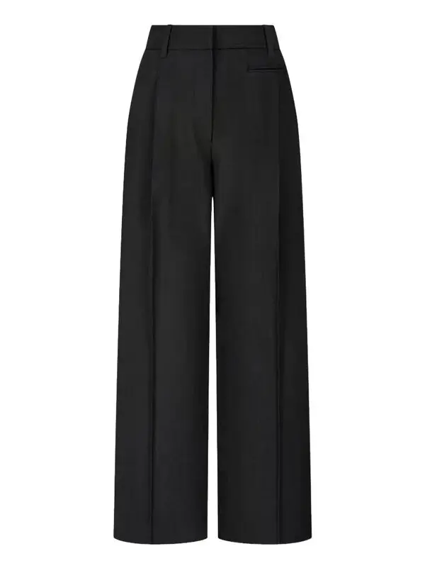 STUDIO TOMBOY Pintuck Trousers - Black