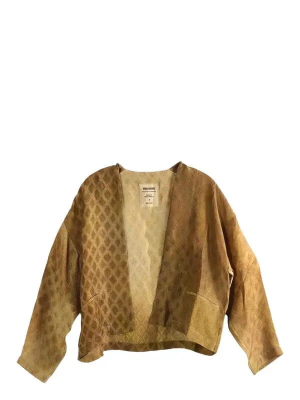 UMA WANG Long-sleeved Jacket - Brown
