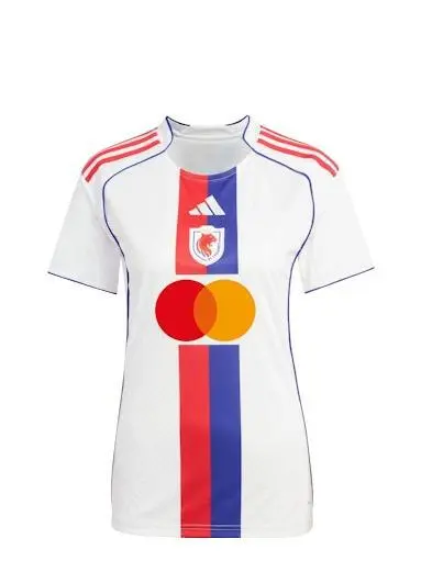 Adidas Olympique Lyonnais 25/26 Home Jersey - White