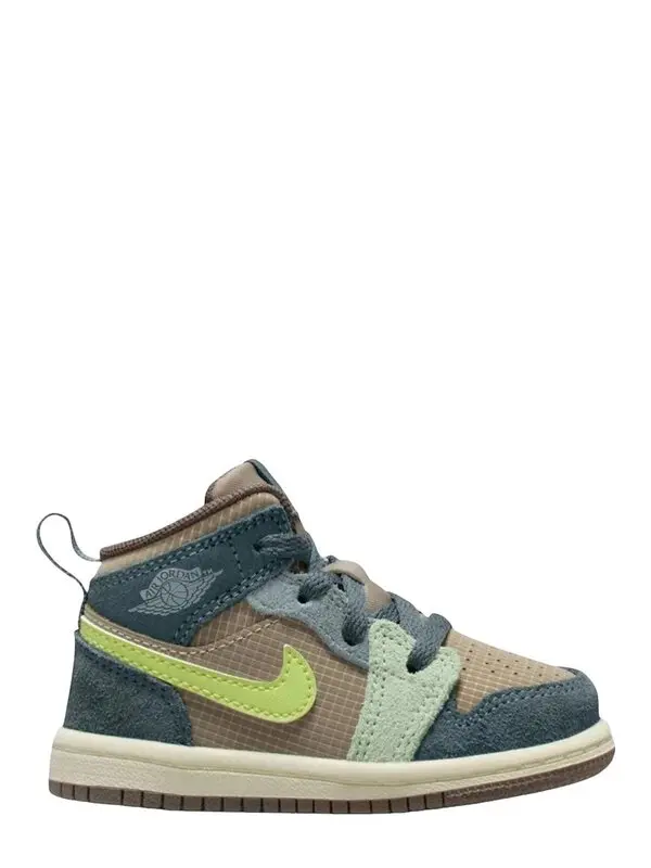 JORDAN 1 Mid Se We Outside Sneakers - Khaki/hasta/olive Grey