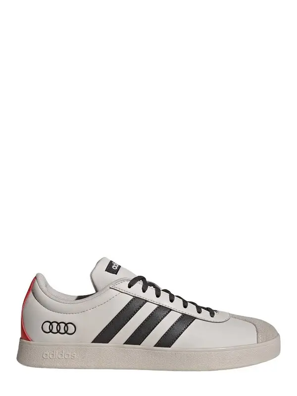 Adidas Vl Court Audi Revolut F1 Team Sneakers - Chalk Pearl/utility Black/hi