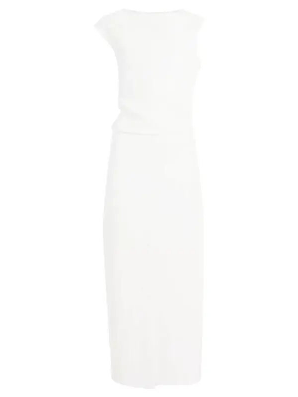 Proenza Schouler Damea Midi Dress - Neutrals