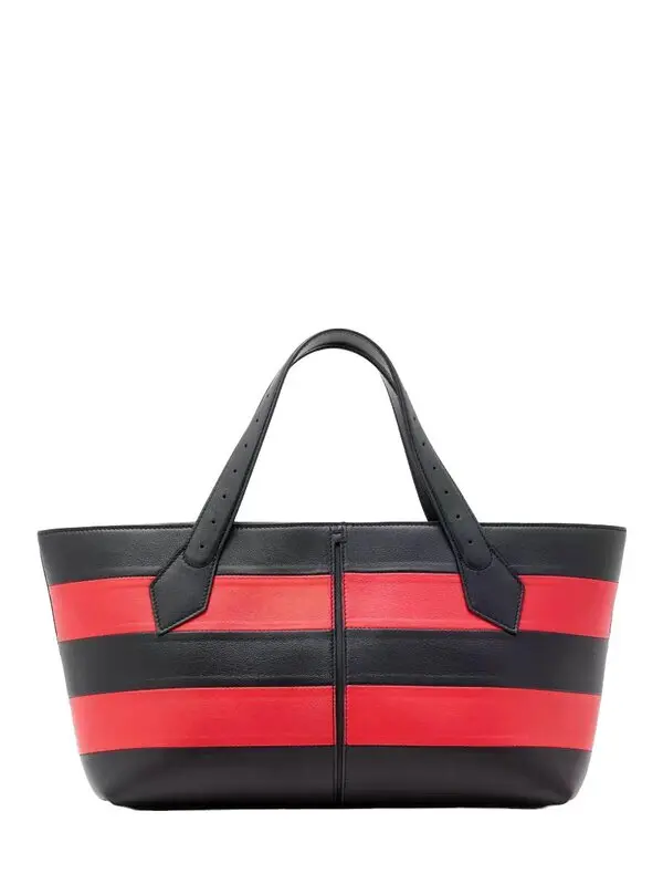 Proenza Schouler Striped Tote Bag - Black