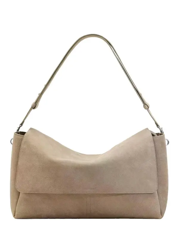 Ami Large Carrousel Shoulder Bag - Neutrals