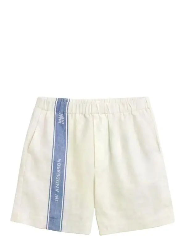 JW Anderson Striped Shorts - Neutrals