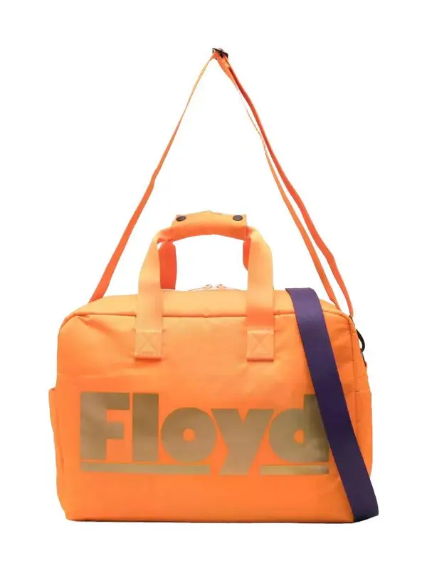 FLOYD Logo-print Duffle Bag - Orange