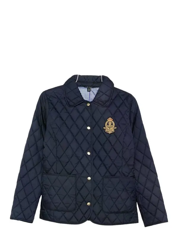 Ralph Lauren Quilted Emblem Jacket - Blue