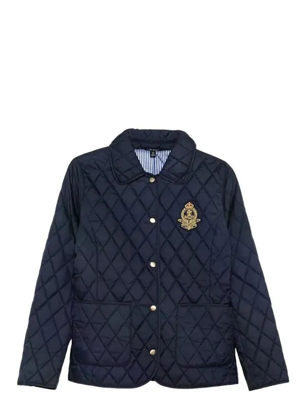 Ralph Lauren Quilted Emblem Jacket - Blue