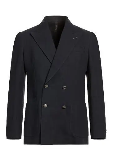 PAOLONI Blazer Midnight Size Linen, Cotton - Blue