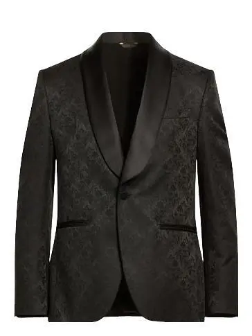 MANUEL RITZ Blazer Size Polyester, Viscose - Black