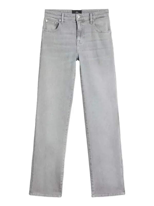7 For All Mankind Calie Straight Leg Jeans - Grey