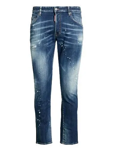Dsquared2 Tapered Jeans In Denim - Blue