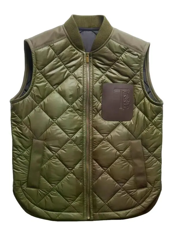 TOD'S Quilted Jacket - Green