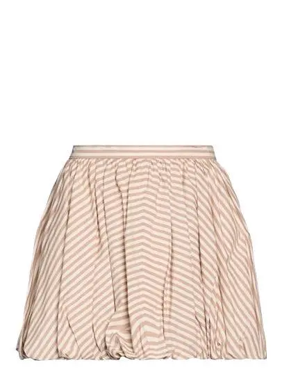 Sandro Mini Balloon Skirt - Beige