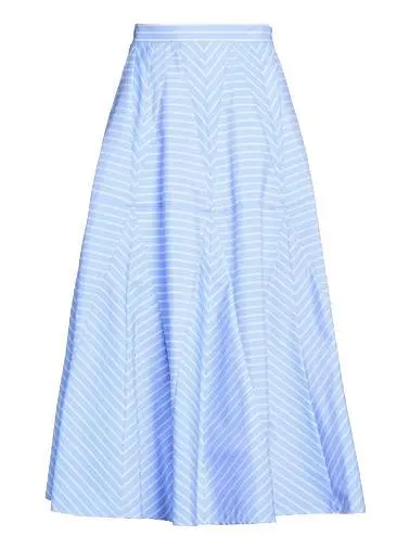 Sandro Midi Flared Skirt - Blue